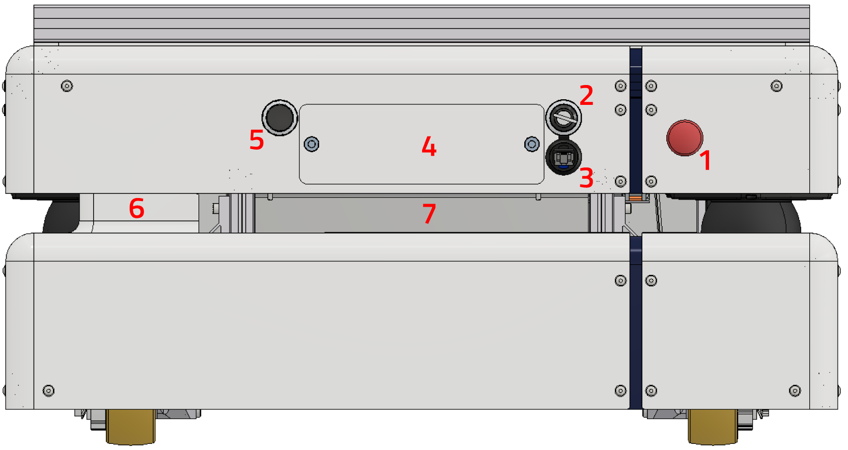 Operating Elements — Neobotix Hardware documentation